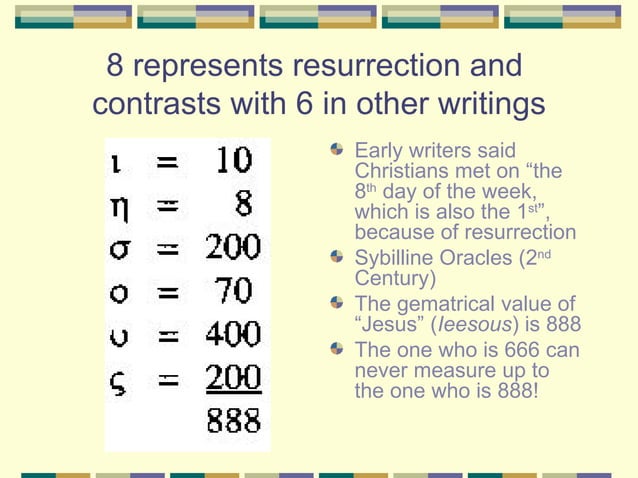 02 Revelation Symbolic Numbers In Revelation | PPT