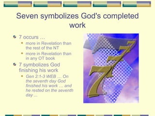 02 Revelation Symbolic Numbers In Revelation | PPT