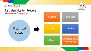 Risks identification process | PPT