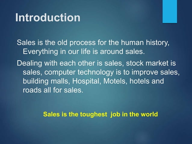 Sales Factors | PPTX