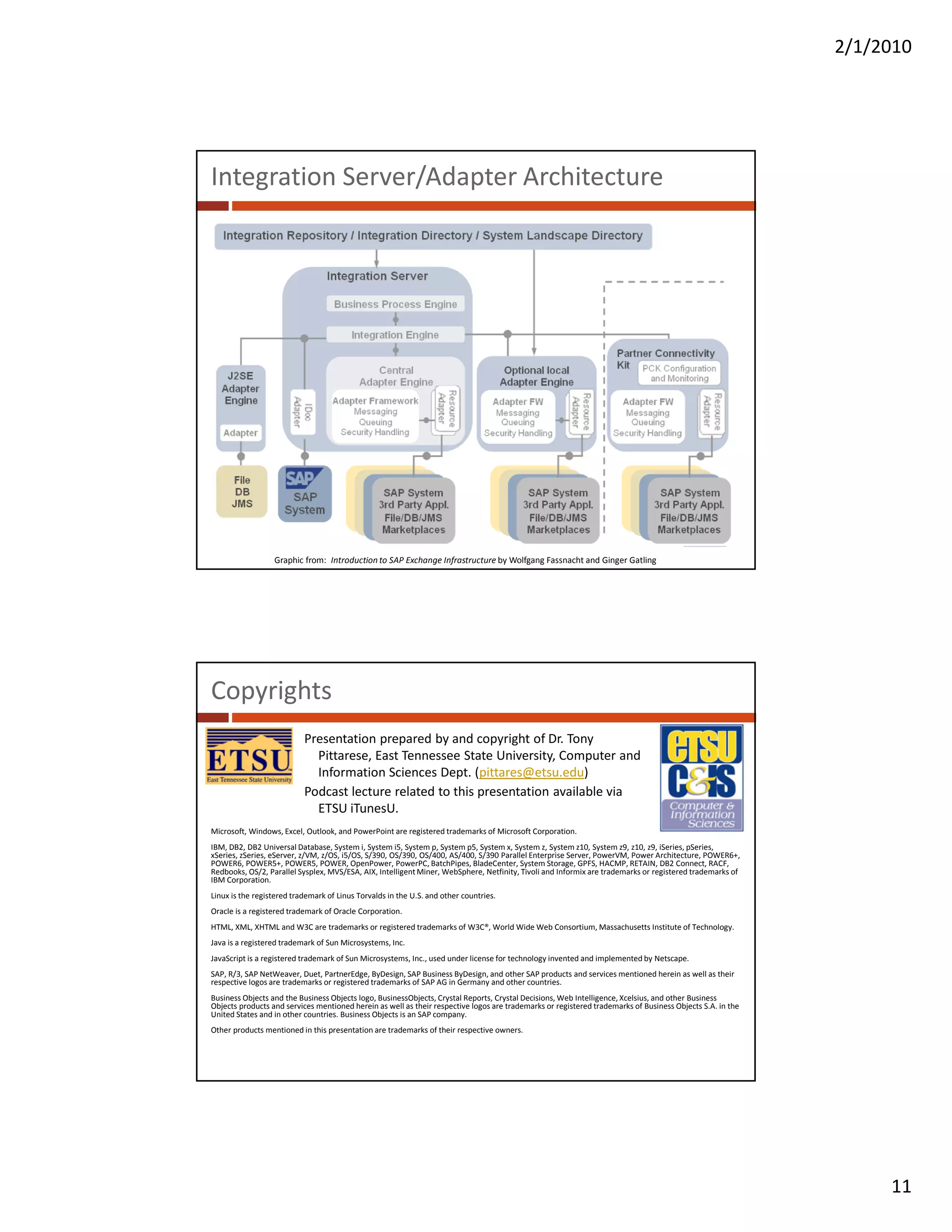 SAP Net Weaver Architecture, | PDF