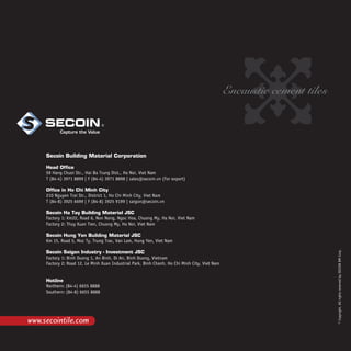 02 secoin encaustic tile | PDF