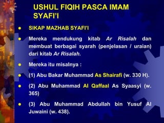 SEJARAH PERKEMBANGAN ILMU USHUL FIQIH.ppt
