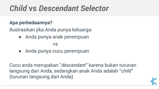 Pemrograman Web - Selector CSS | PDF