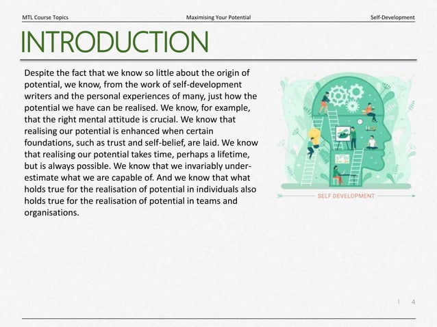Self-Development | PPT