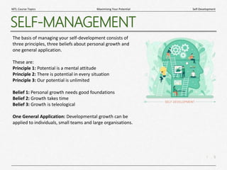 Self-Development | PPTX
