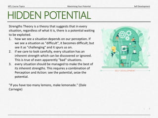 Self-Development | PPTX