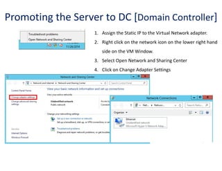 02 setting up domain controller | PPT