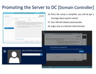02 setting up domain controller | PPT