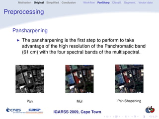 Object counting in high resolution remote sensing images with OTB | PDF