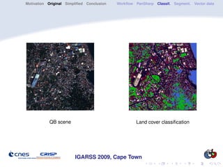 Object counting in high resolution remote sensing images with OTB | PDF