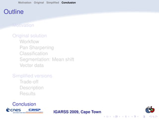 Object counting in high resolution remote sensing images with OTB | PDF