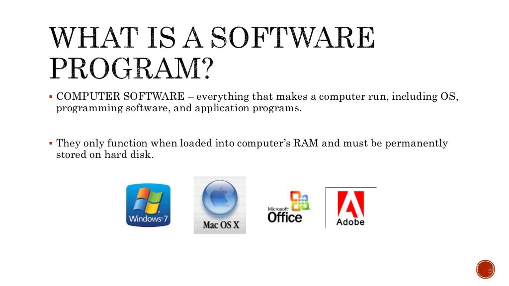 Computer Software Programs
