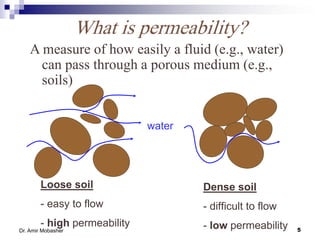 Soil Permeability and Seepage-Irrigation Structures | PDF