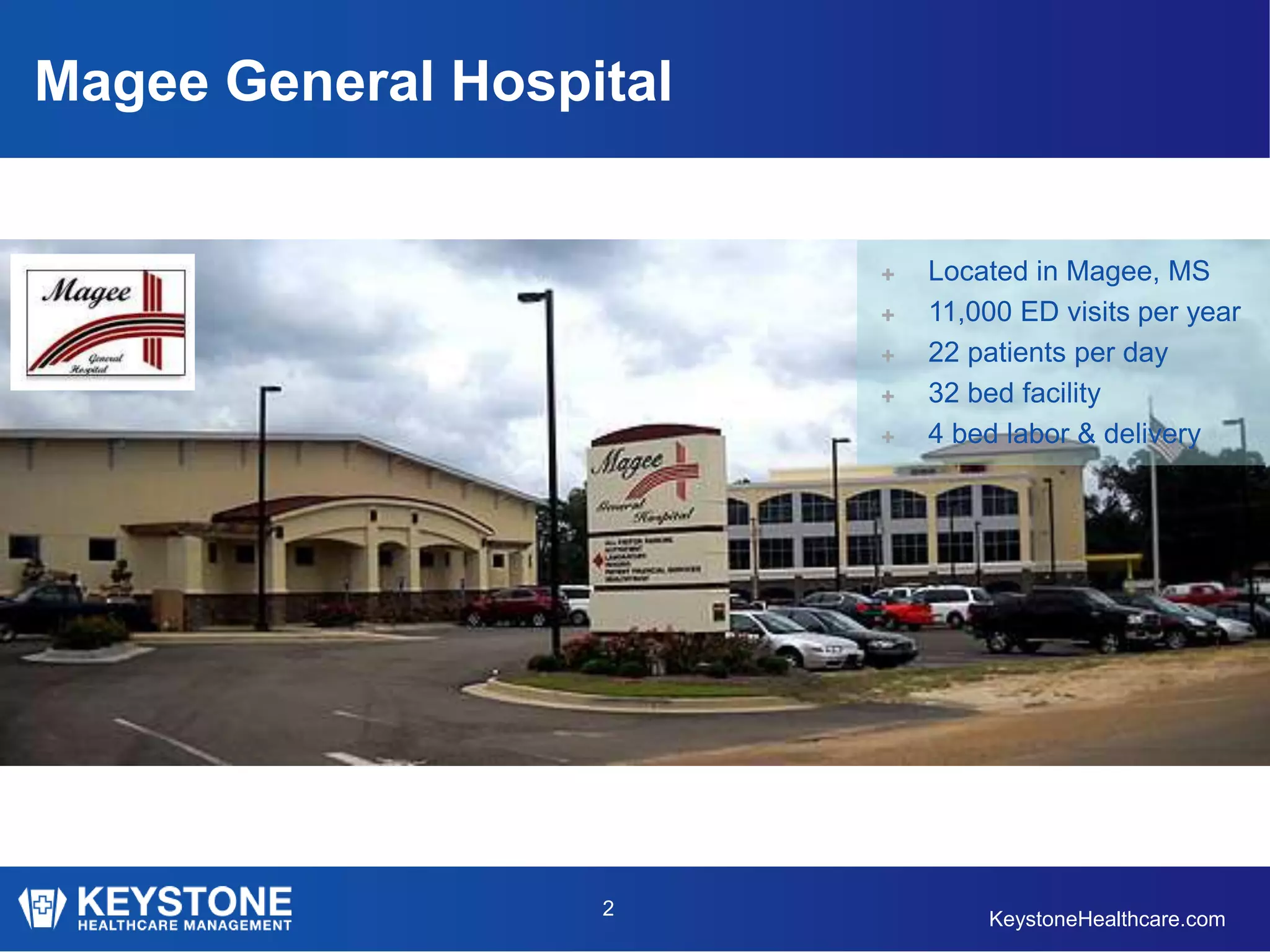 Case Study: Magee General Hospital | PPTX