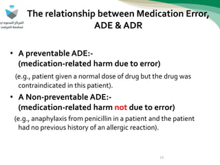 stages of the medication use process and medication errors | PPTX