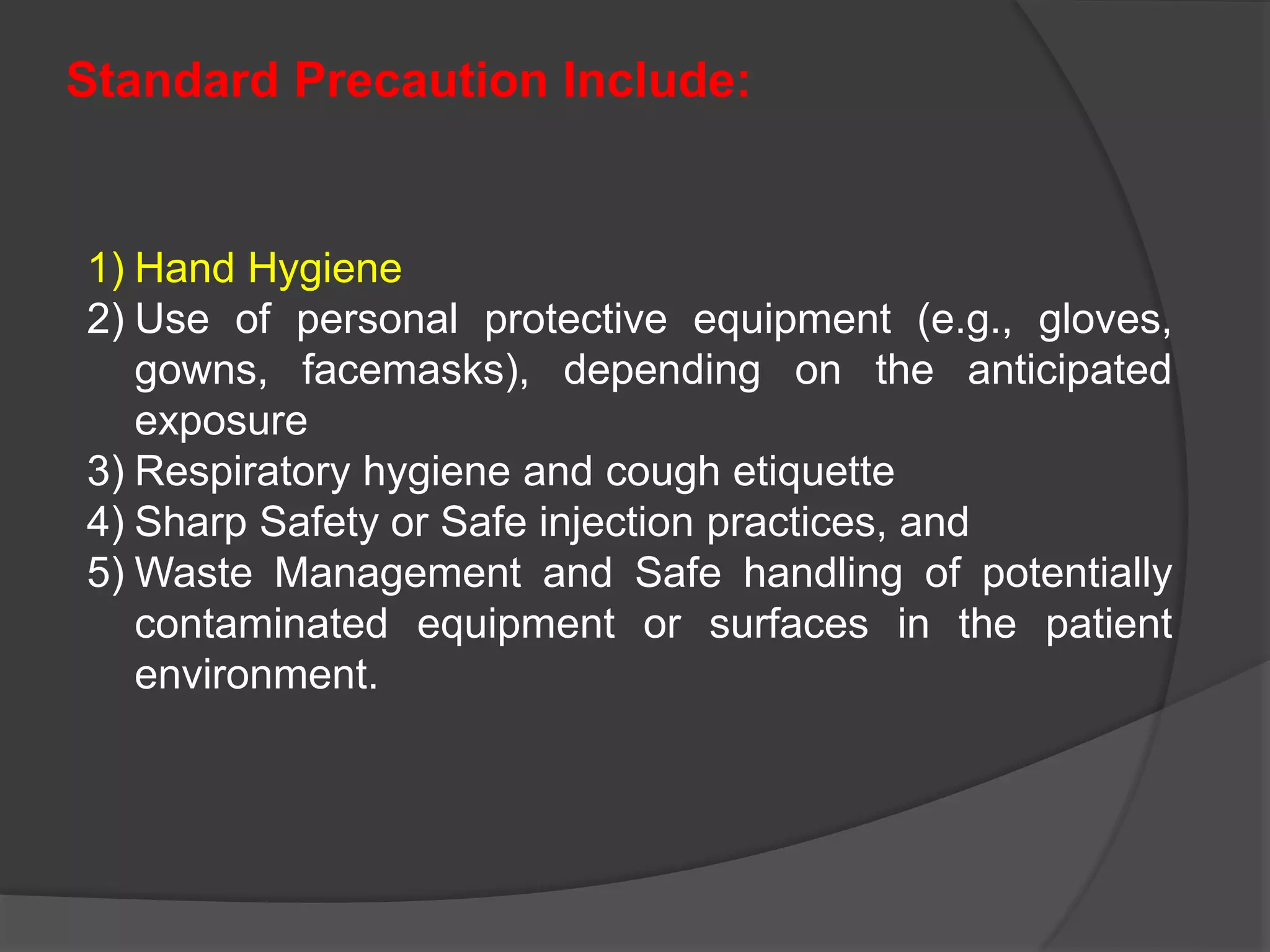 Standard Precaution | PPTX
