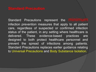 Standard Precaution | PPTX