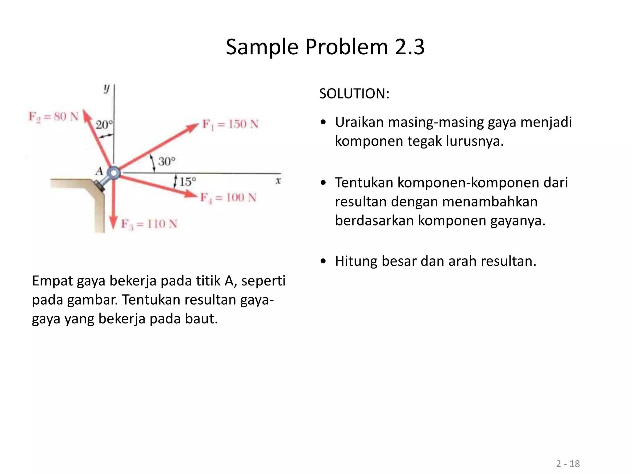 statika struktur"partikel" teknik mesin | PPTX