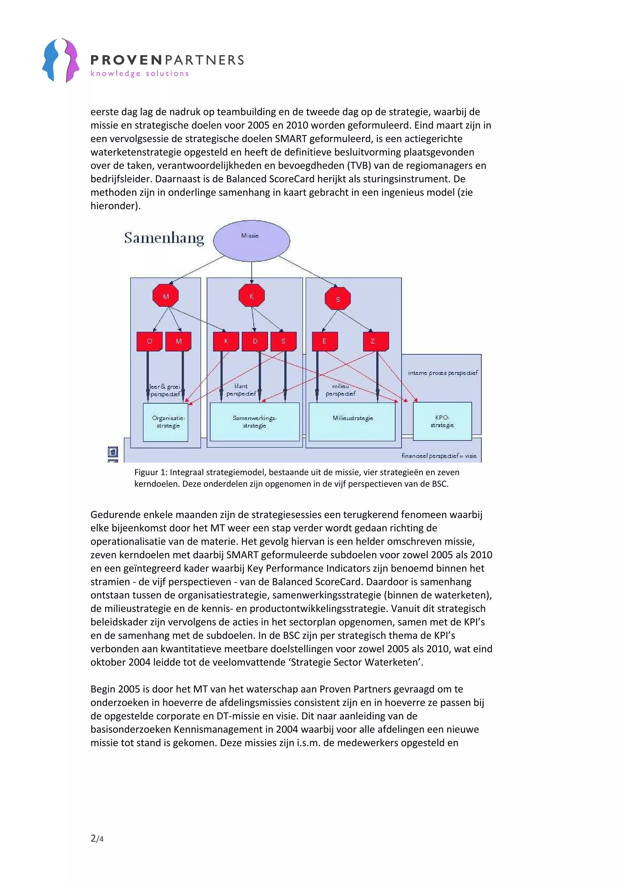 Strategische Allianties In De Waterketen | PDF