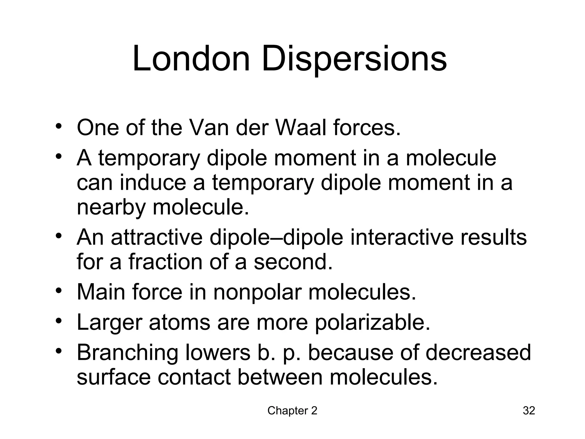 02 - Structure and Properties of Organic Molecules - Wade 7th | PPT