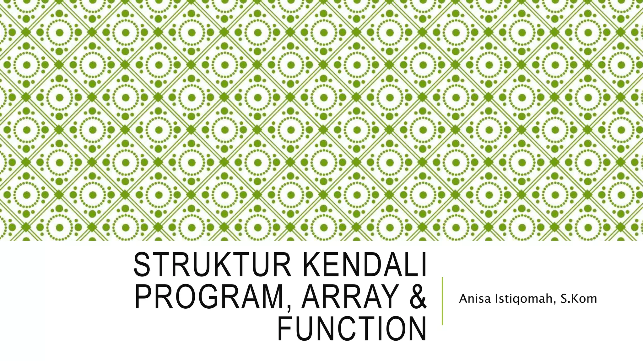 02 struktur-kendali-program | PPTX