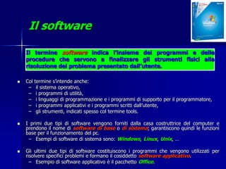 La struttura del pc | PDF