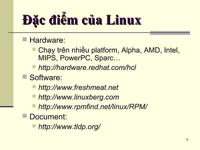 02 technical summary of linux distribution | PPT