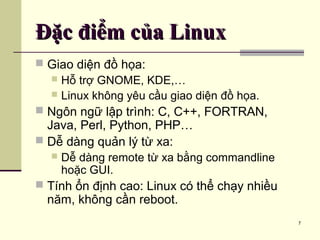 02 technical summary of linux distribution | PPT