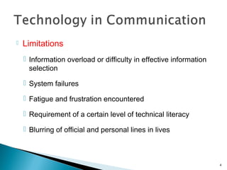 02 technology in comm | PPT