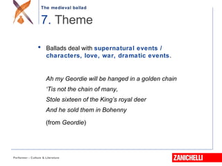 The Medieval Ballad | PPT