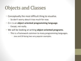 CPP02 - The Structure of a Program | PPTX