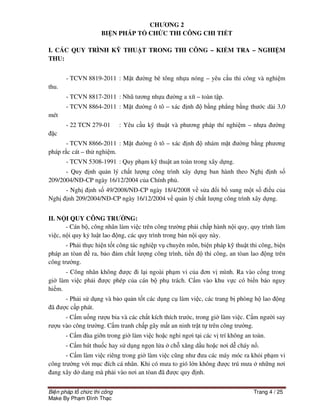 THUYET MINH BIEN PHAP THI CONG THAM NHUA-0988177702 | PDF