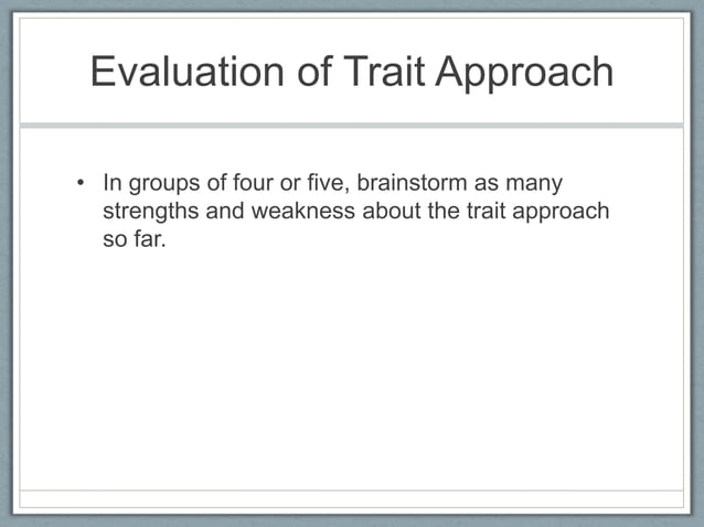 02 trait theory eysenck big 5 | PPTX