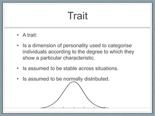 2012 - 02 trait theory eysenck big 5 | PPTX
