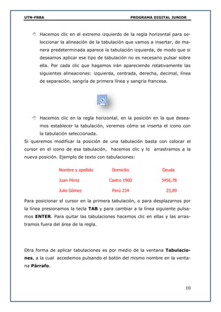 02 Fuente-Párrafo | PDF
