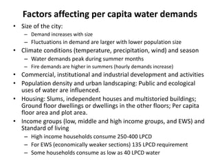 02 water demand | PPTX