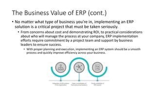 What is an erp system? | PPTX