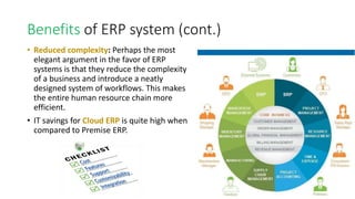 What is an erp system? | PPTX
