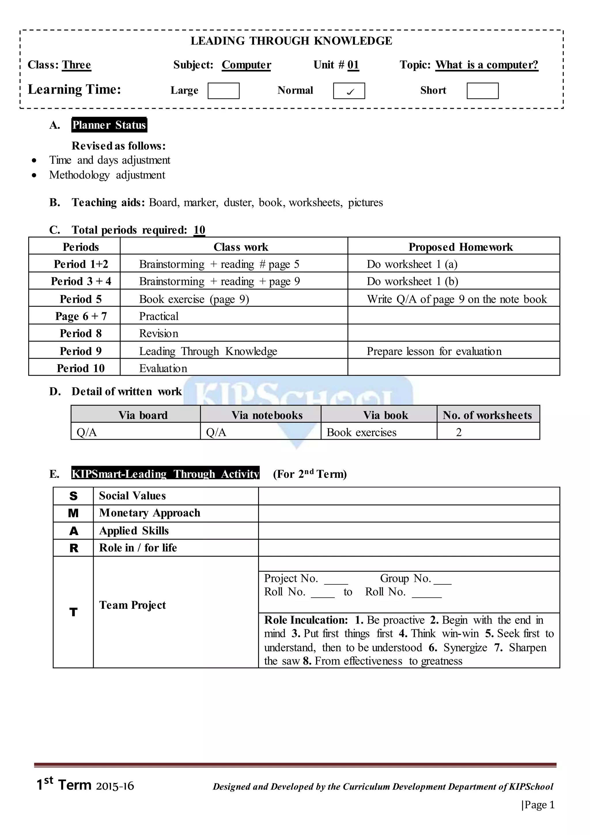 unit 01 --what's computer | PDF