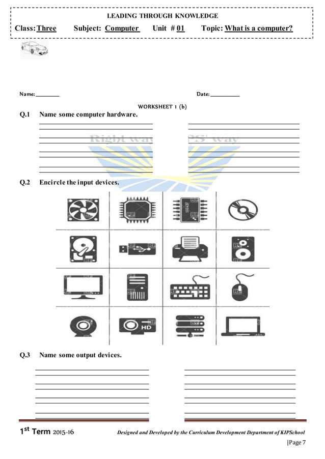 unit 01 --what's computer | PDF