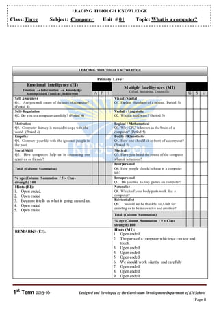 unit 01 --what's computer | PDF