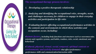 Occupational Therapy Groups for Children | PPTX