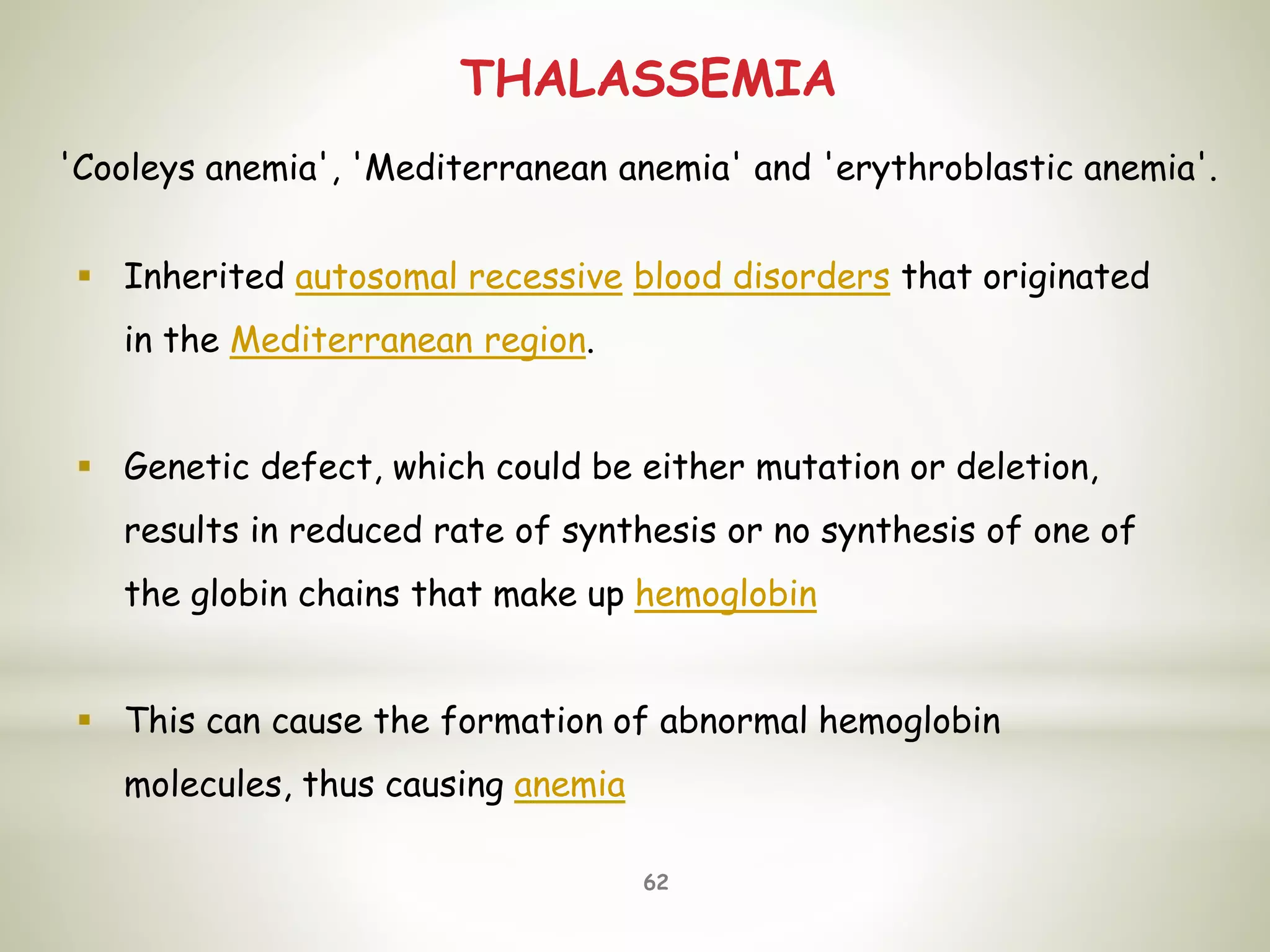 Anemia Causes, Types, Symptoms, Diet, and Treatment | PPTX