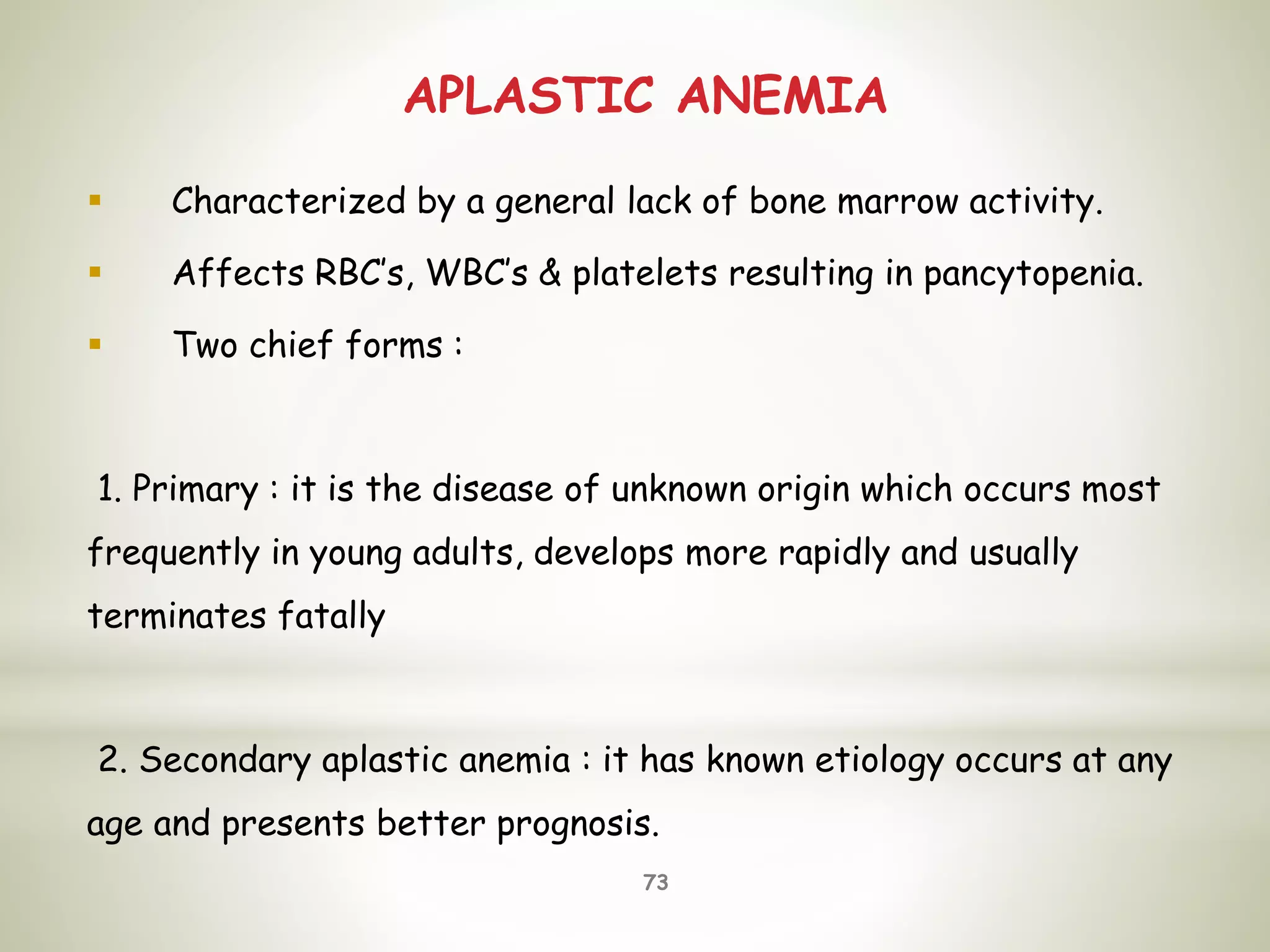 Anemia Causes, Types, Symptoms, Diet, and Treatment | PPTX