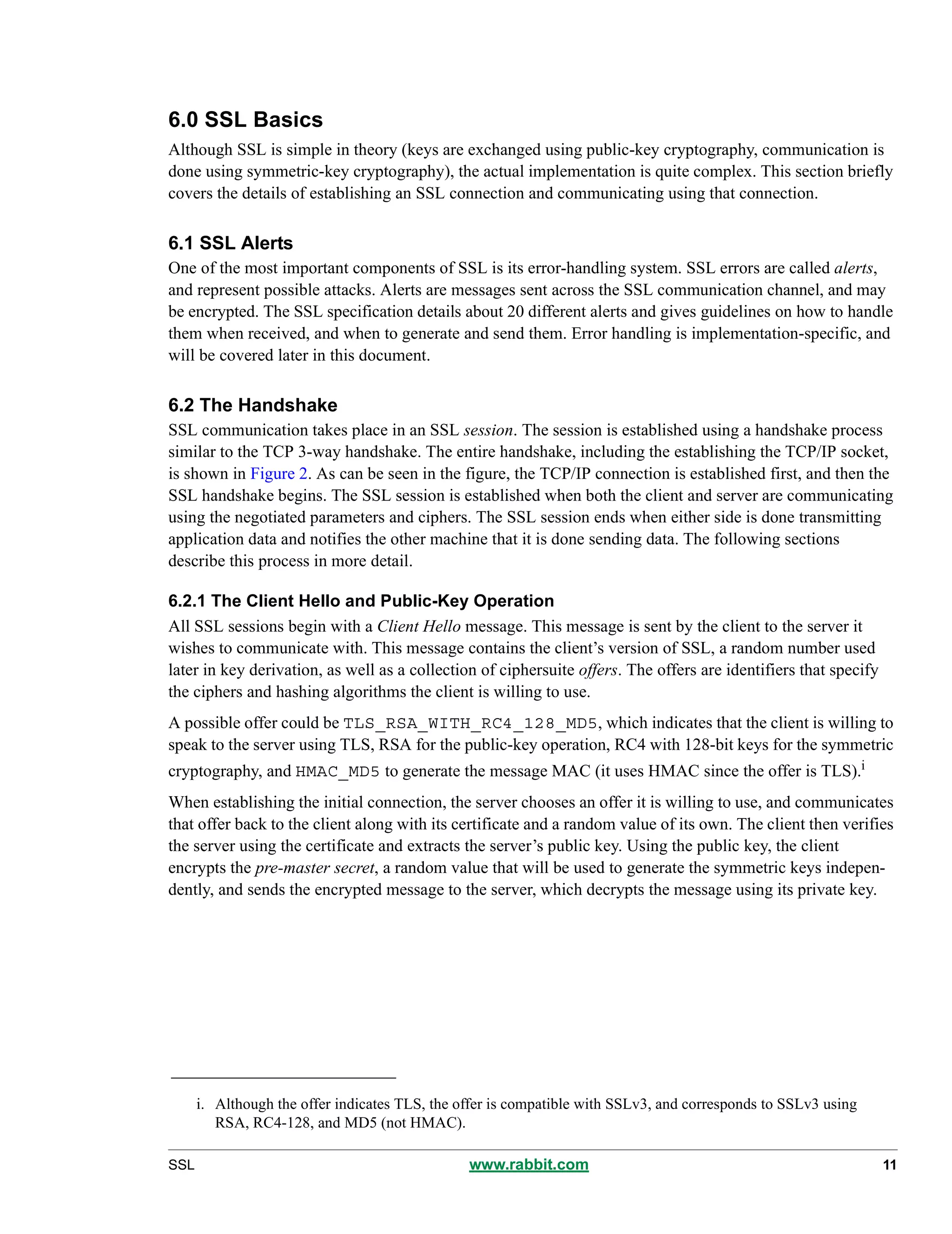 Secure Sockets Layer(SSL)Certificate | PDF