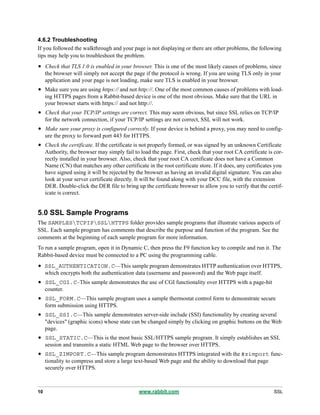 Secure Sockets Layer(SSL)Certificate | PDF