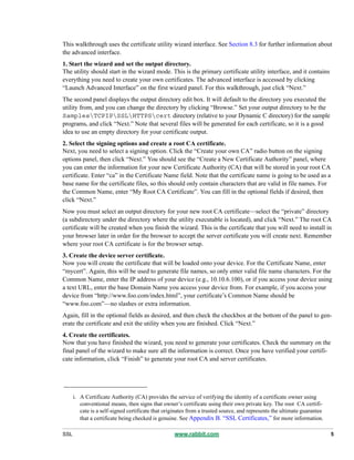 Secure Sockets Layer(SSL)Certificate | PDF
