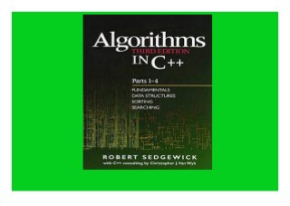 [READ] book⚡ Algorithms in C++ Parts 1-4 Fundamentals Data Structure Sorting Searching Third Edition