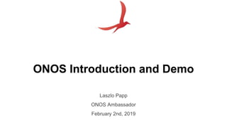 OPEN NETWORK OPERATING SYSTEM.PPTX